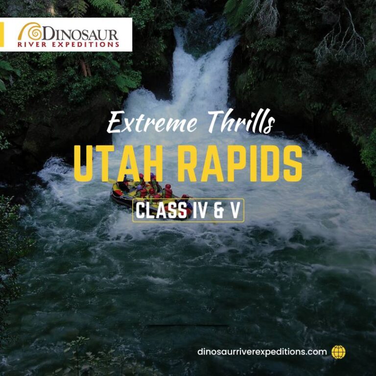 Extreme Thrills: Class IV and V Rapids in Utah's Rivers
